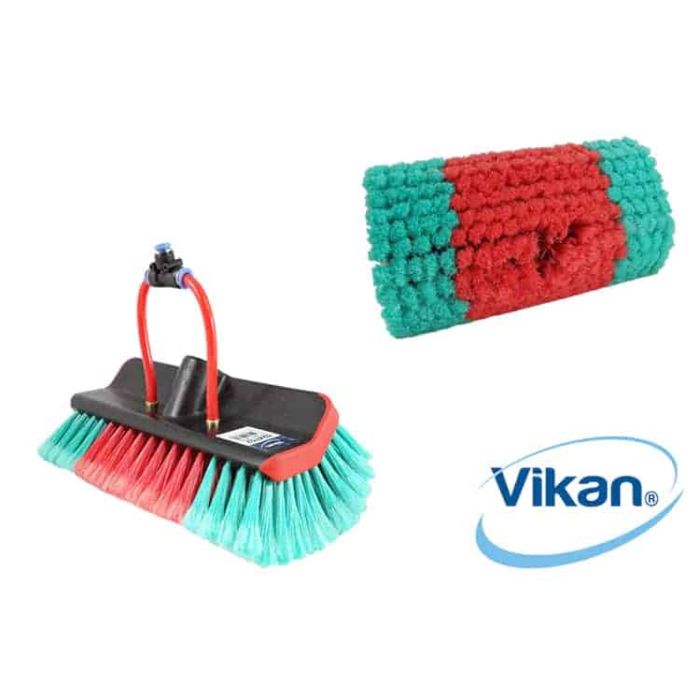Vikan Radial Soft Flocked 2 Pencil Jets 10″ - Window Cleaning Supplies