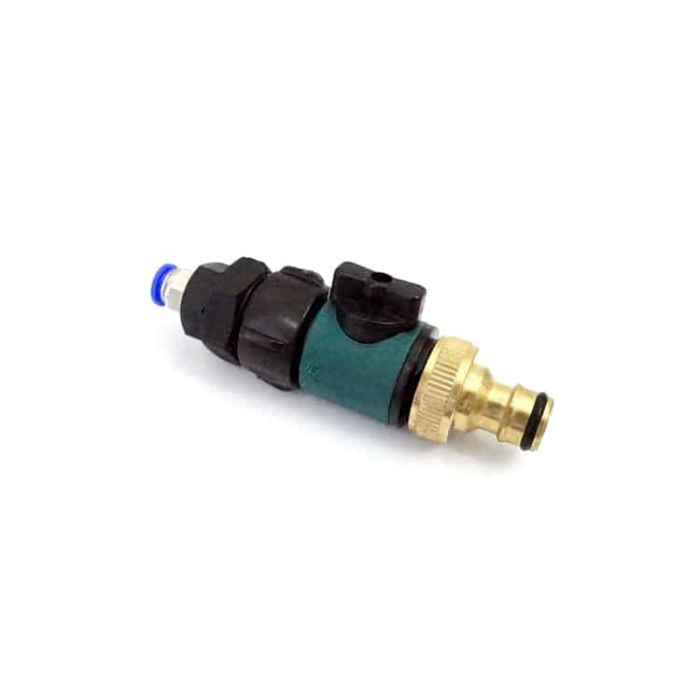 Pole Hose Valve to 8mm Push Fit Connector - Window Cleaning Supplies